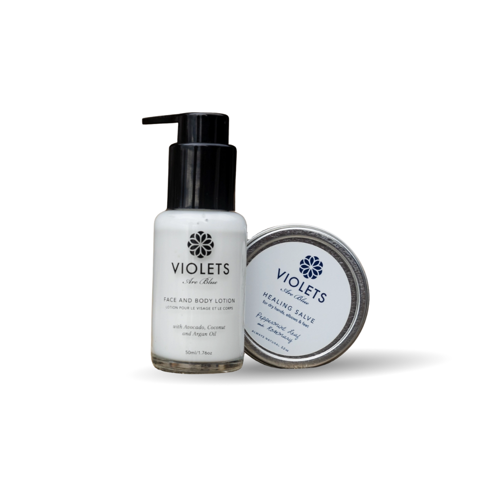 Violets Are Blue Skincare Mini Moisture Boost Set – Floralia Living